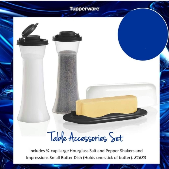 Tupperware | Kitchen | Tupperware Salt And Pepper Table Set Only ...